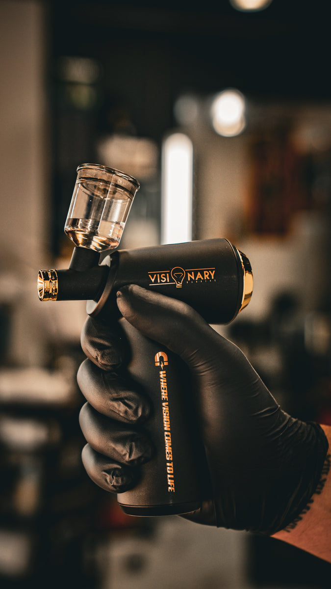 Pro Visionary Airbrush ! Enhancement Stencil & Dye Included – Visionary ...