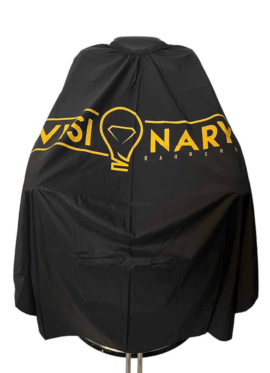 Black & Gold Visionary Dynamic Cape – Visionary Barbers