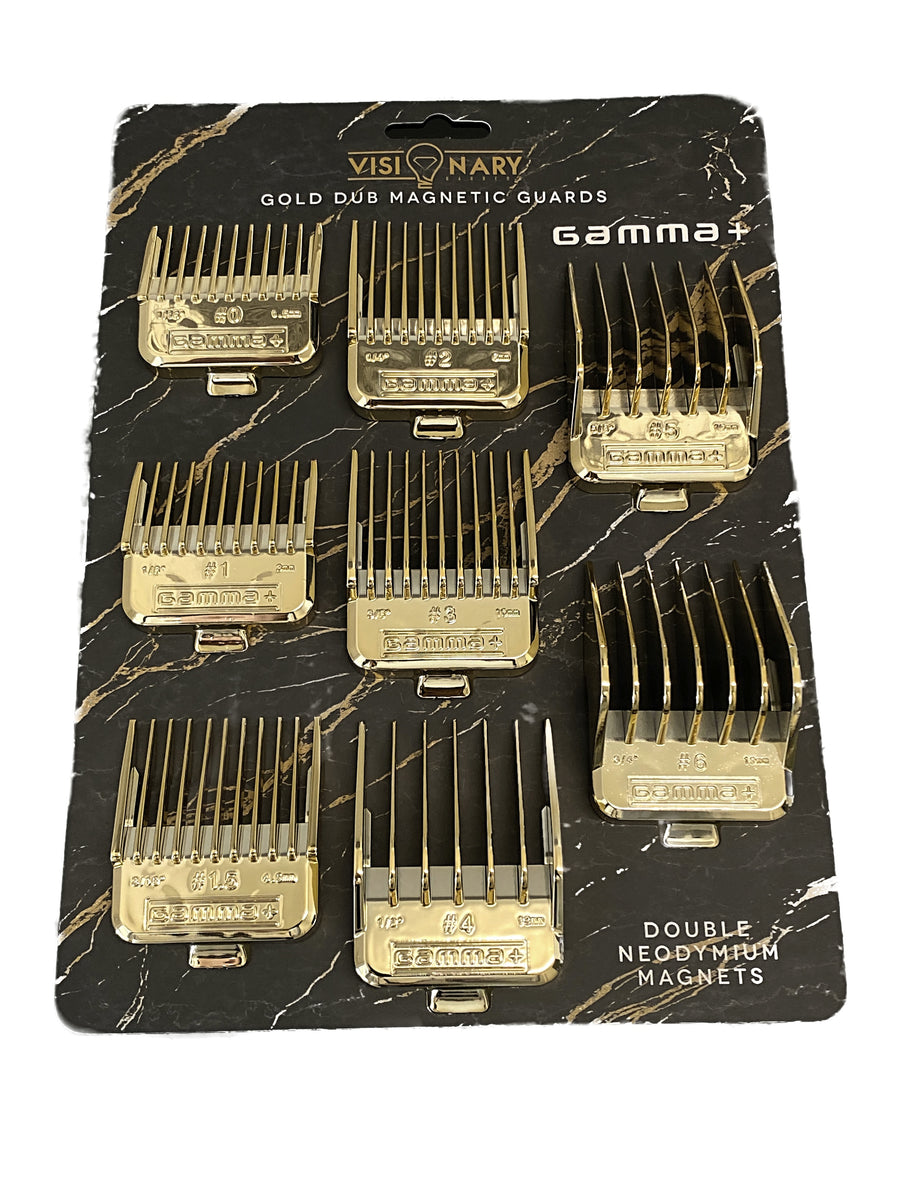Double Magnetic Visionary x Gamma+ Gold Guards – Visionary Barbers