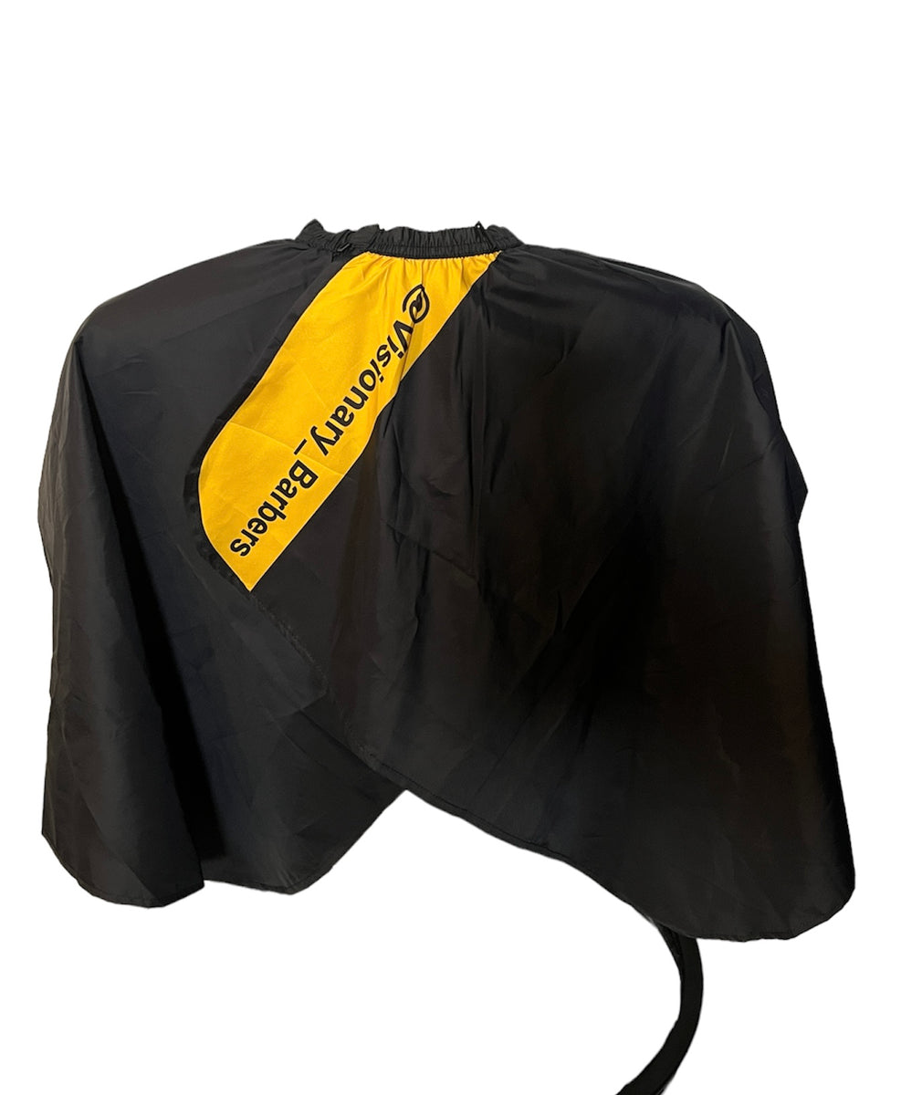 Black & Gold Visionary Dynamic Cape – Visionary Barbers